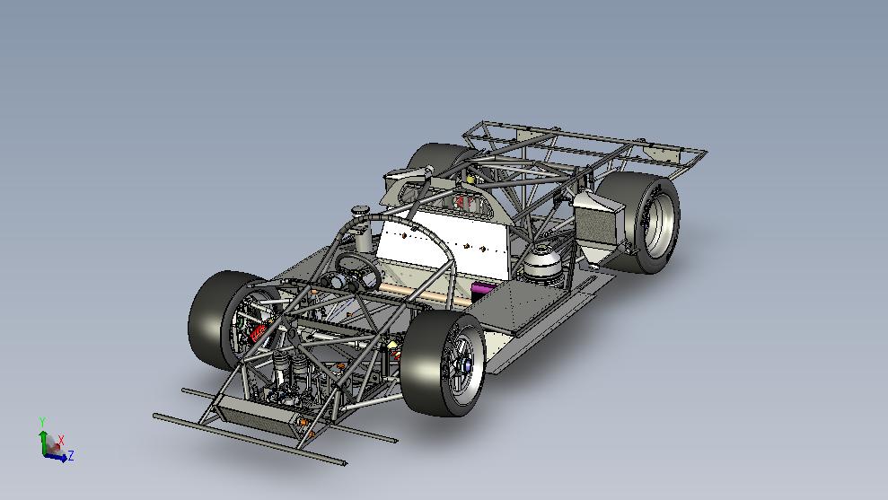 Porsche 917 Replica: Le chassis Bailey